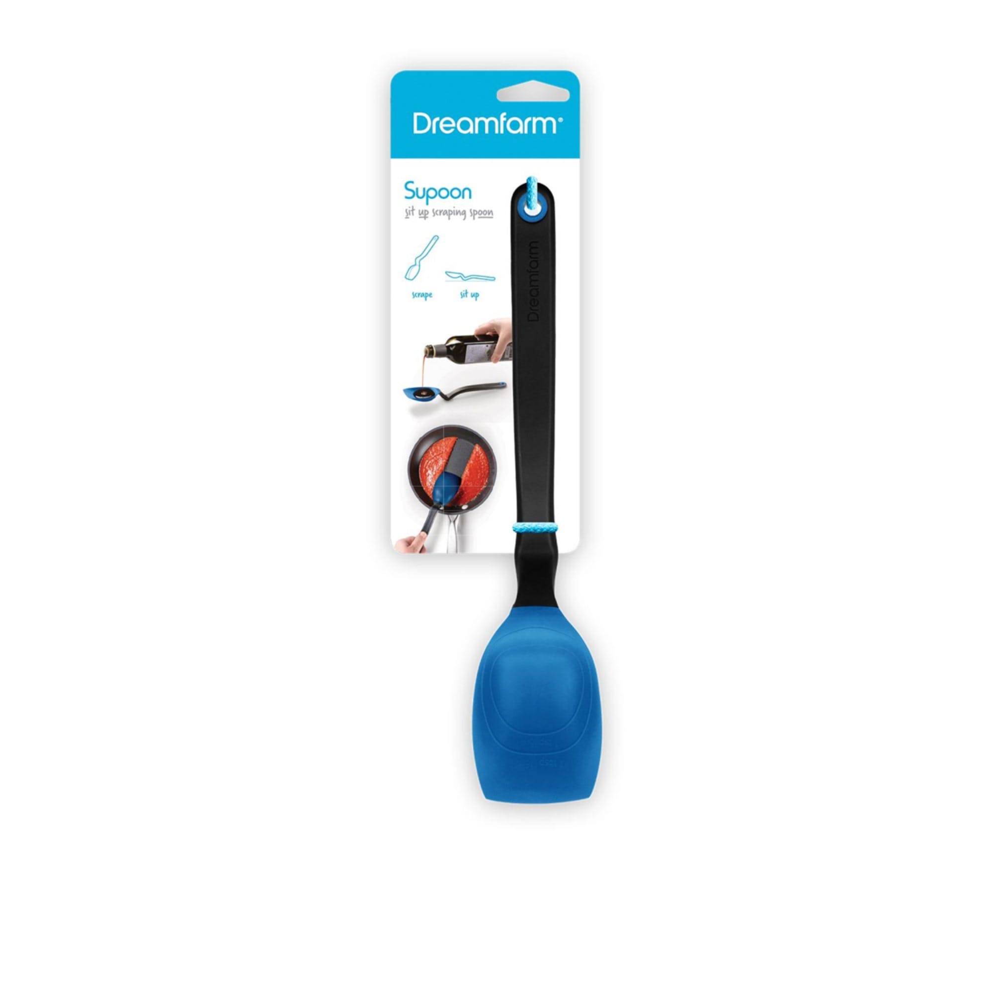 Dreamfarm Supoon Scraping Spoon Classic Blue | Kitchen Warehouse™
